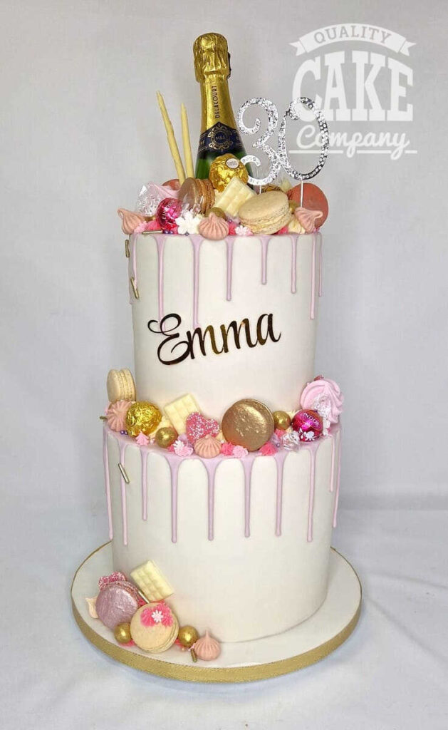 Two-tier Drip Cakes - Quality Cake Company Tamworth