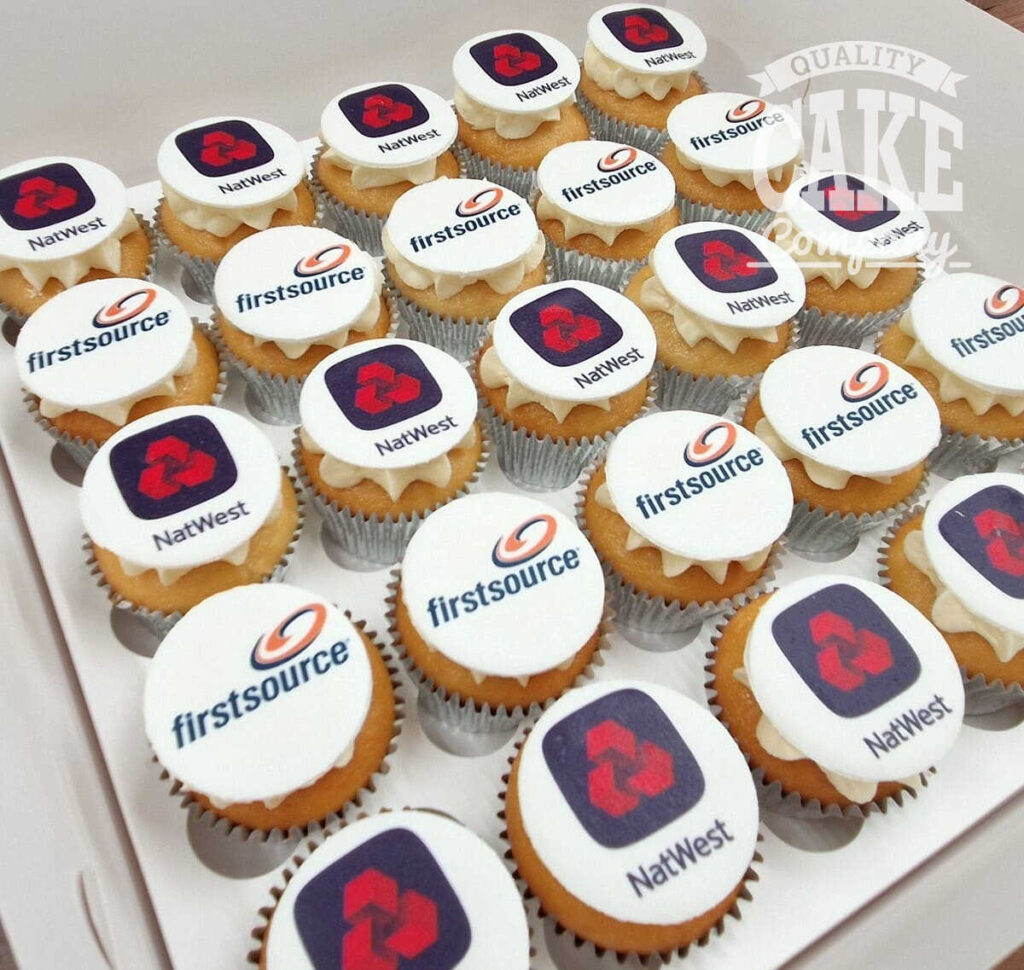 Logo Cupcakes – Branded Cupcakes for Business & Events - Quality Cake ...