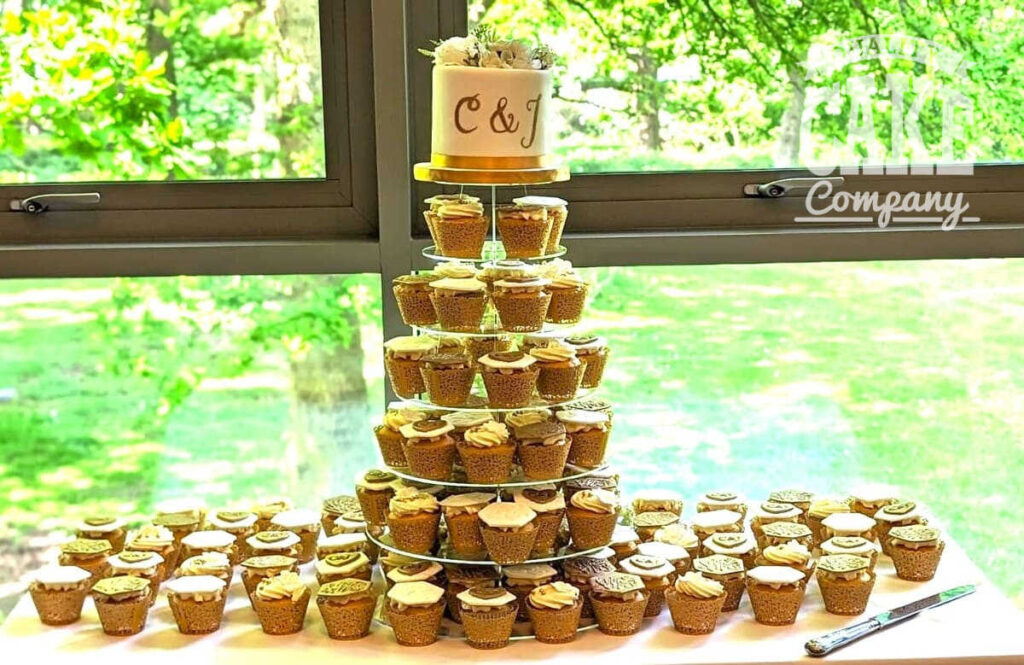 Rustic Wedding Cupcake Tower Totally Unique Wedding Cupcake Ideas