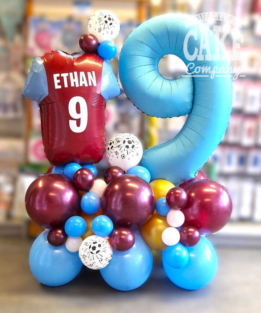 Balloon Displays - Quality Cake Company Tamworth