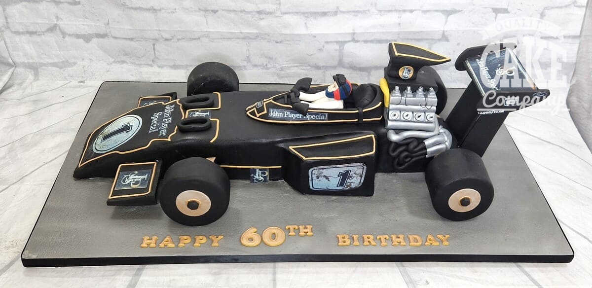 F1 Formula 1 Theme Cakes - Quality Cake Company - Tamworth