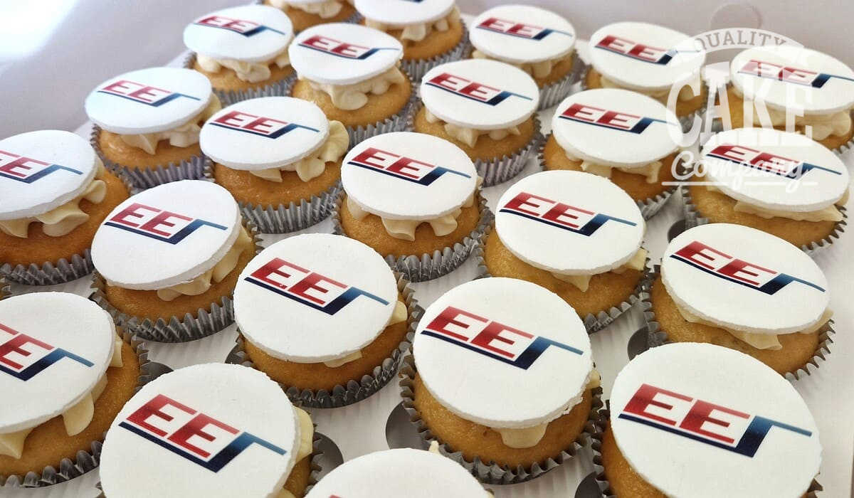 Logo Cupcakes – Branded Cupcakes for Business & Events - Quality Cake ...