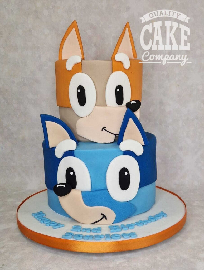 Bluey Theme Cakes - Quality Cake Company Tamworth