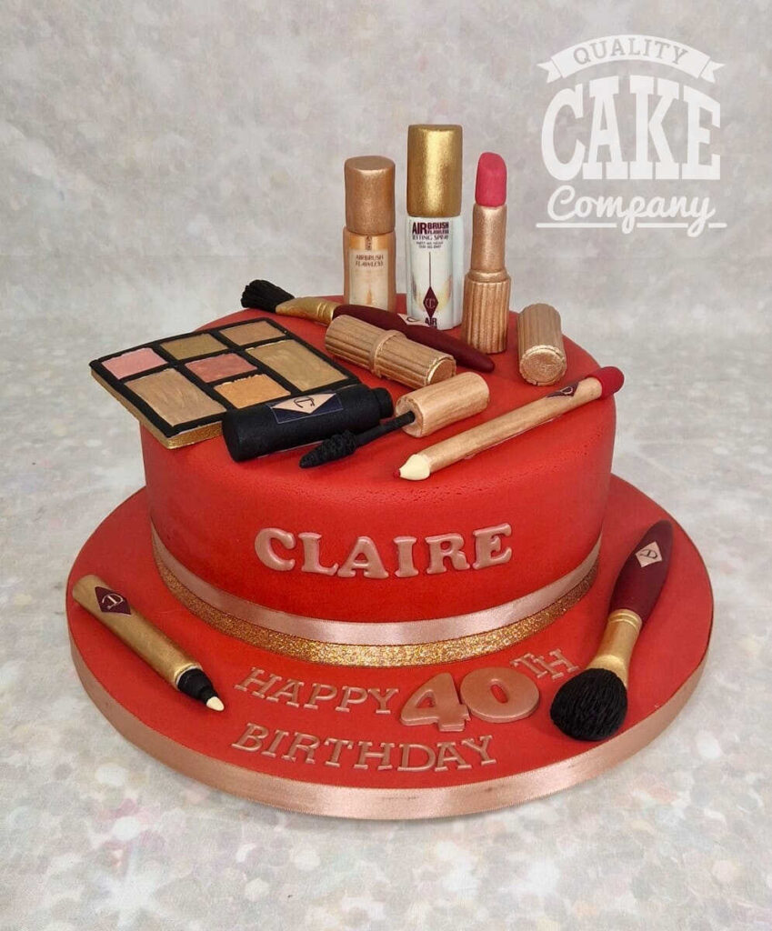 Make Up & Beauty Theme Cakes - Quality Cake Company
