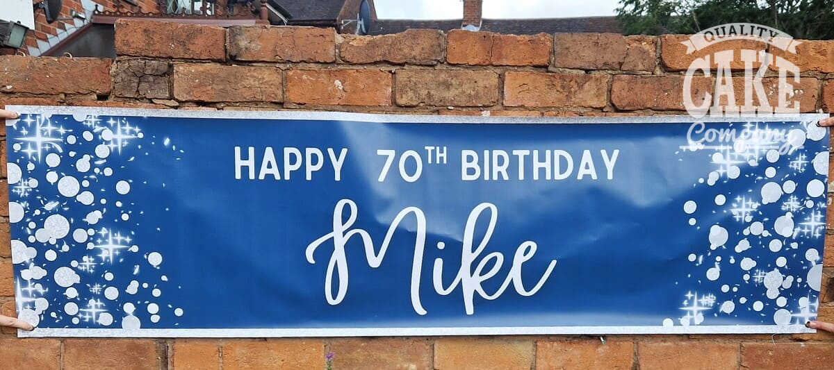 Personalised Banners - Quality Cake Company