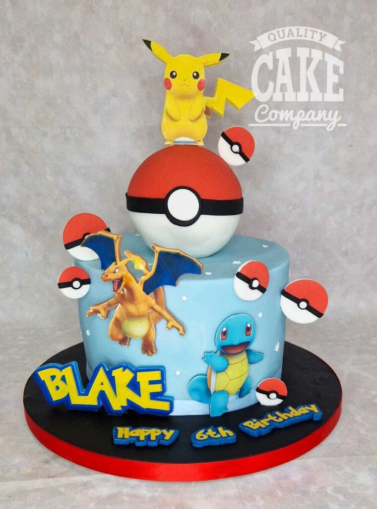 Pokemon Theme Cakes - Quality Cake Company Tamworth