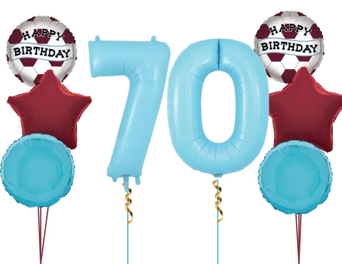Milestone Number Balloon Bundle - Quality Cake Company Tamworth
