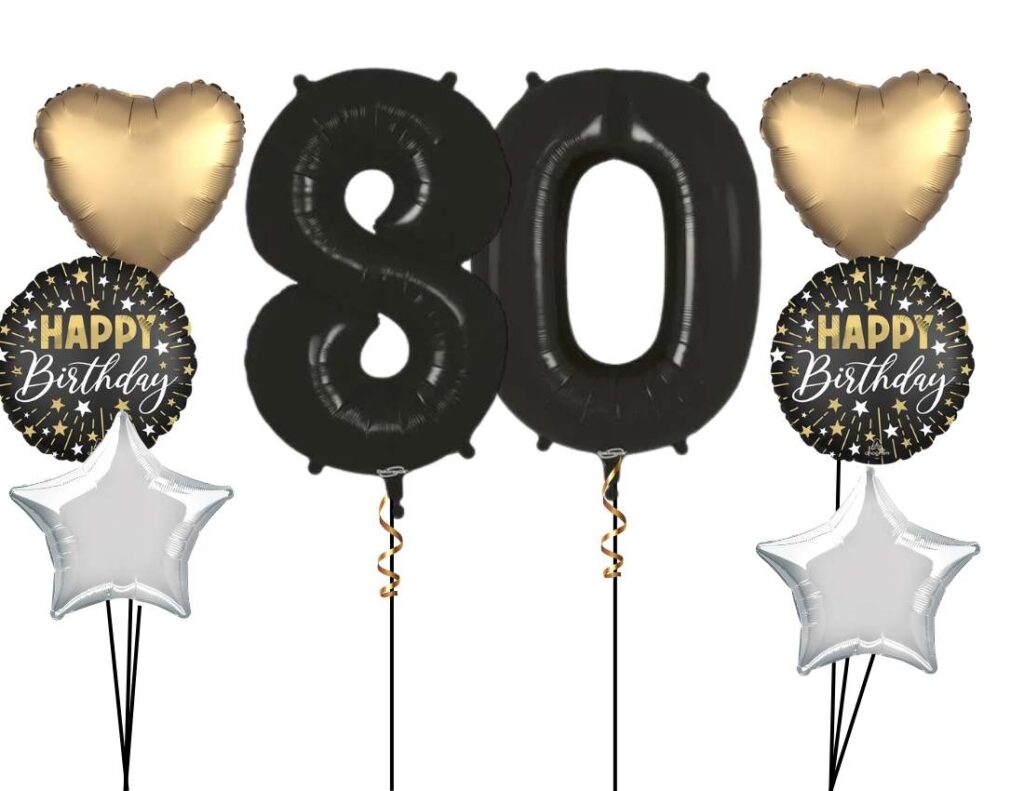 Milestone Number Balloon Bundle - Quality Cake Company Tamworth