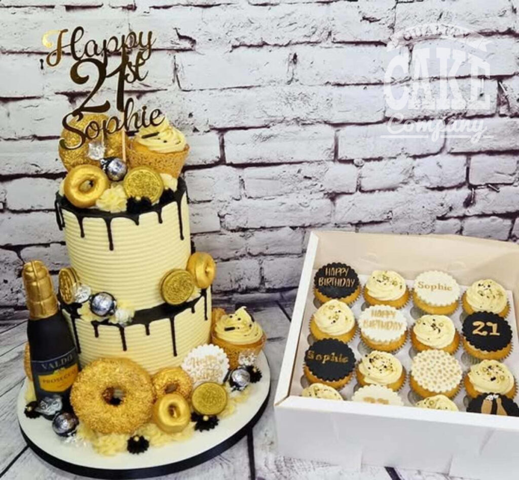 Two-tier Drip Cakes - Quality Cake Company Tamworth