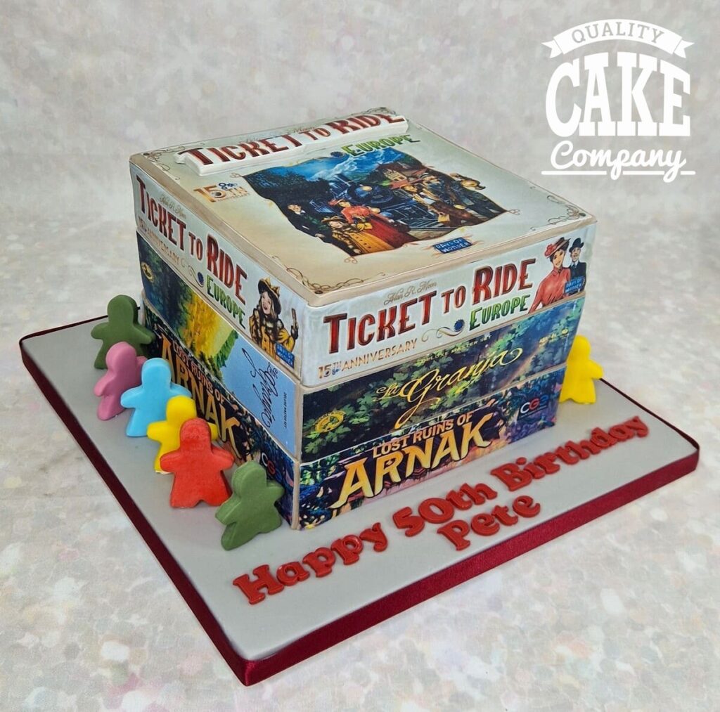 Board Game Theme Cakes - Quality Cake Company Tamworth