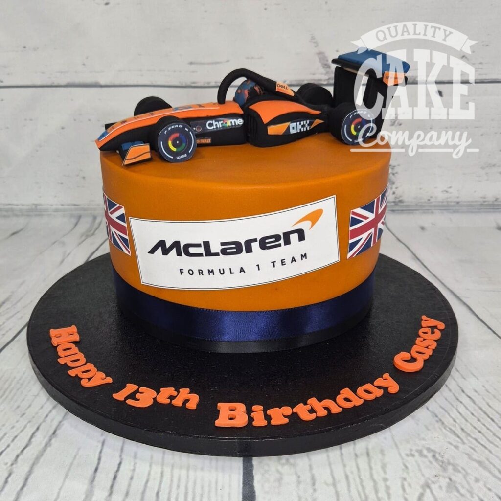 F1 Formula 1 Theme Cakes - Quality Cake Company - Tamworth